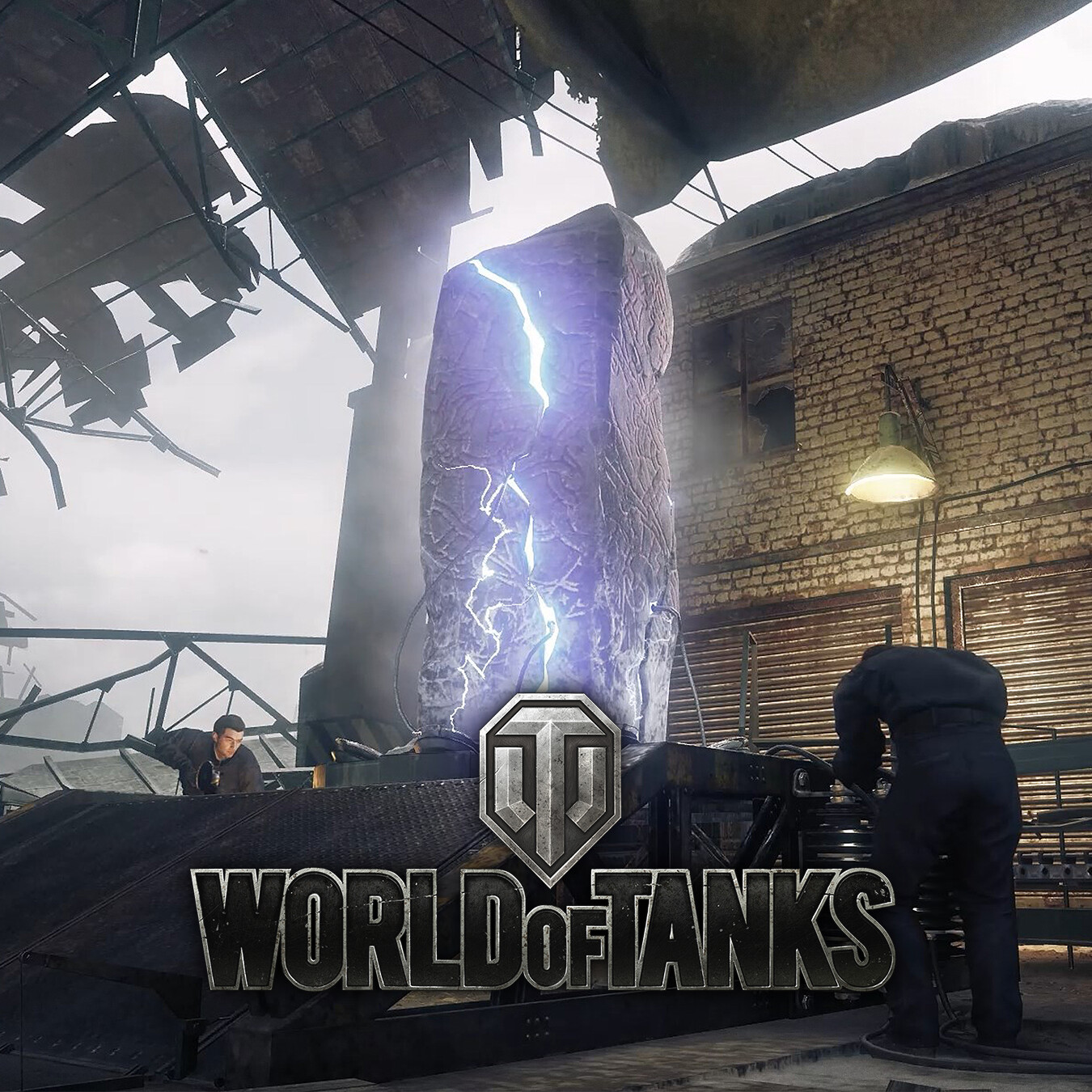 ArtStation - World of Tanks: SH Hangar VFX