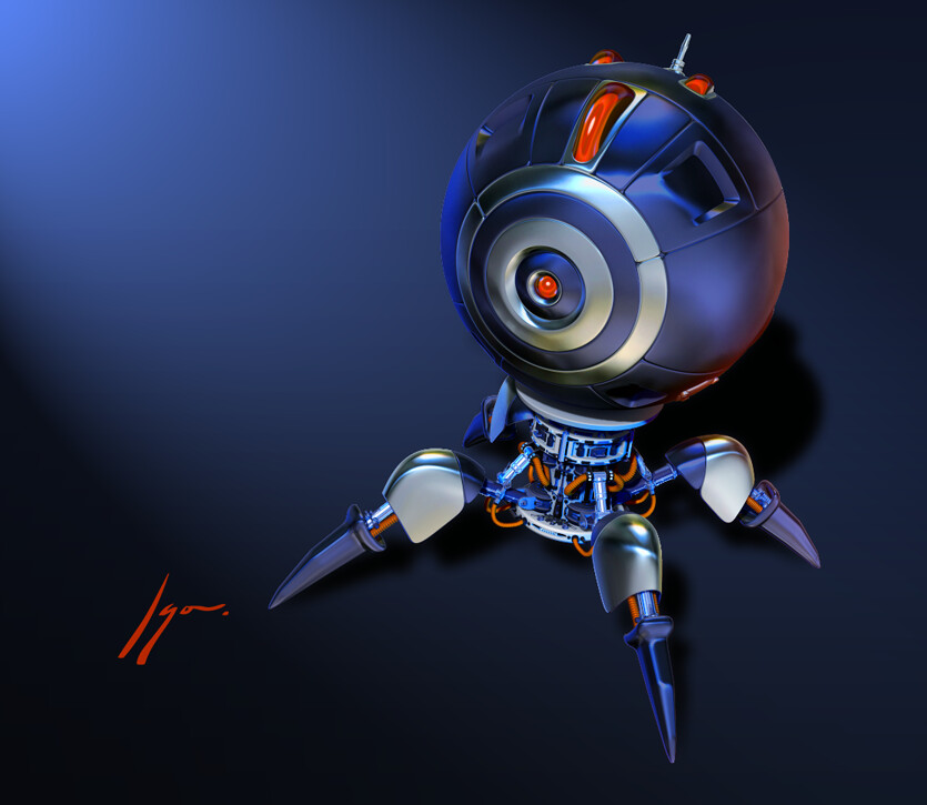 ArtStation - Robot 4FEET