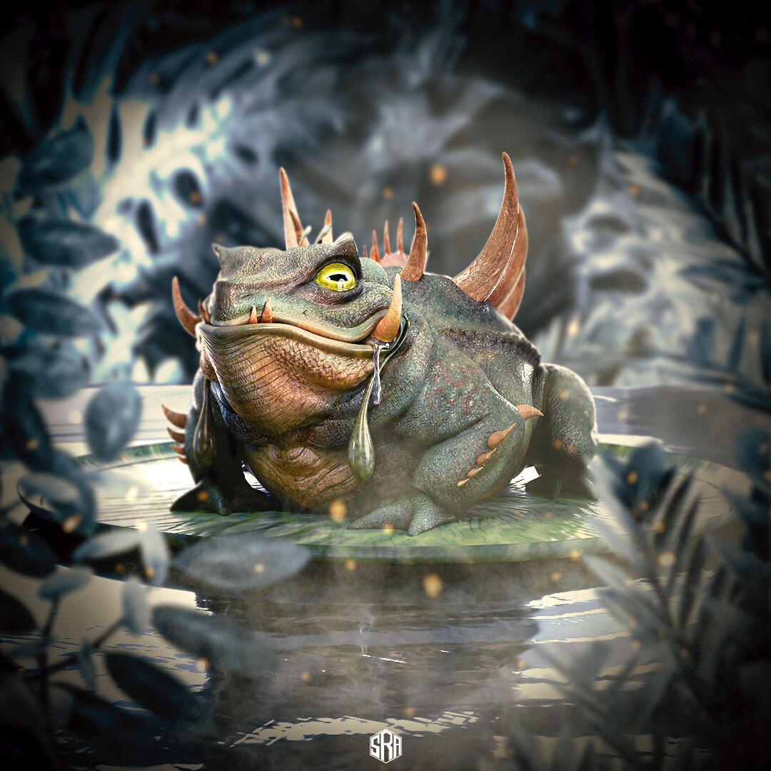 ArtStation - MONSTER FROG