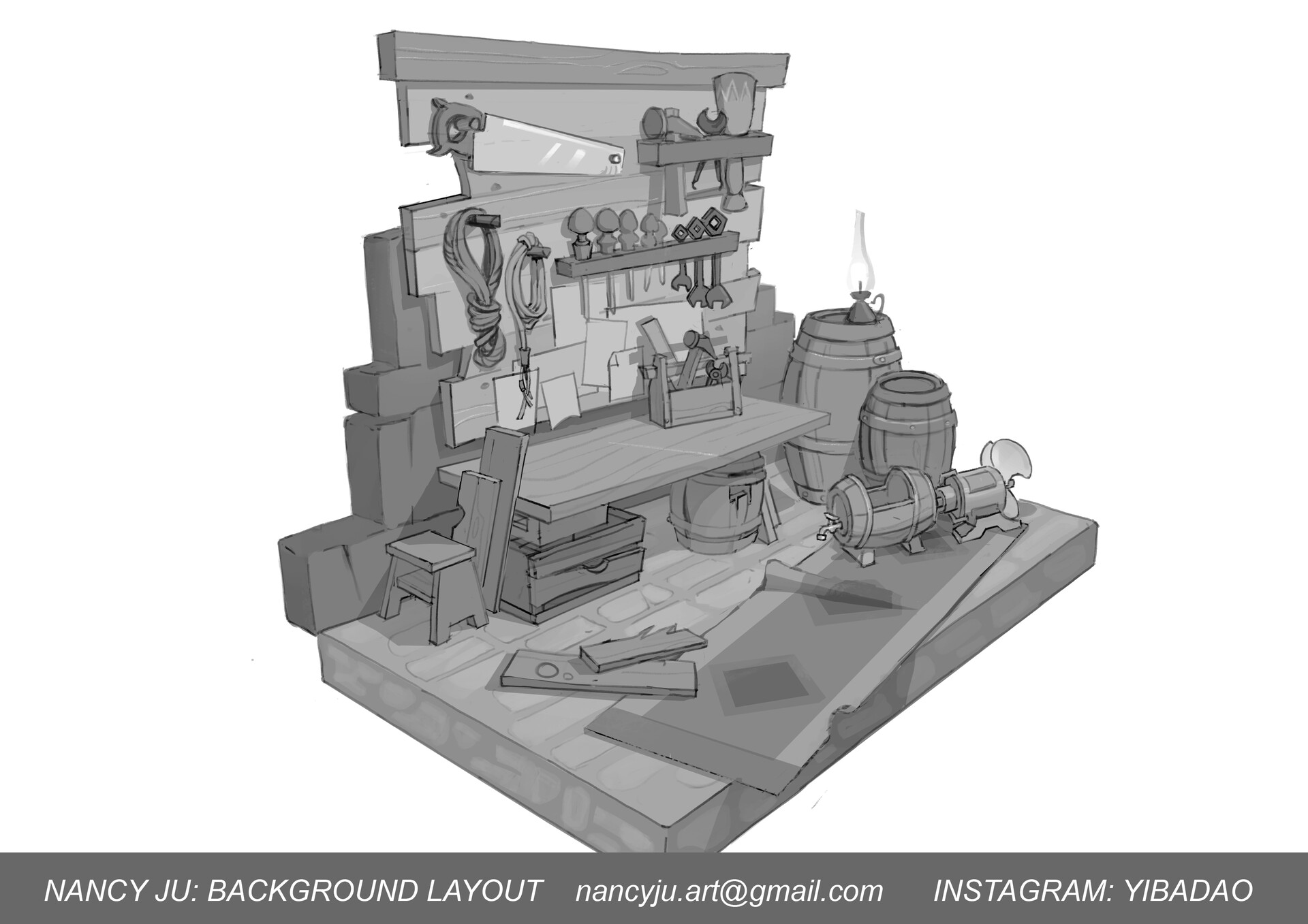 ArtStation - Work bench