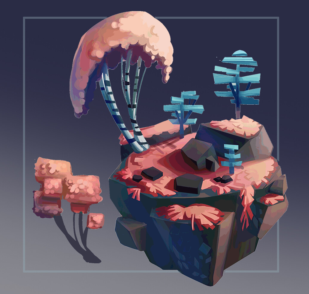 ArtStation - Plant Props