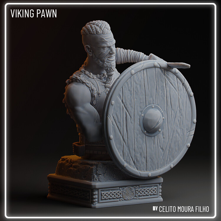 ArtStation - Viking Pawn - Stlflix
