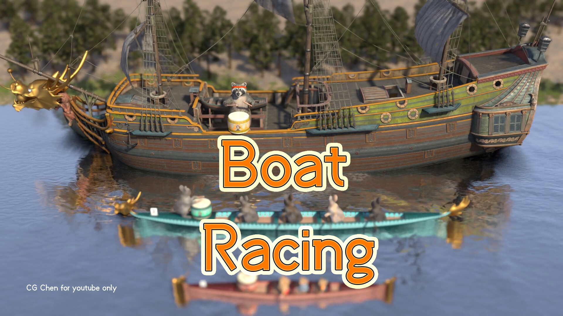 ArtStation - Boat Racing