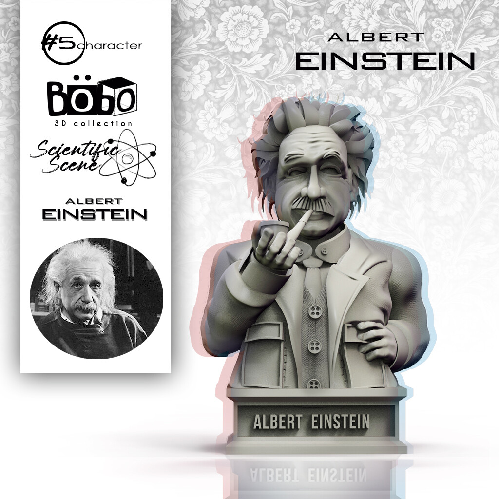 ArtStation - Albert Einstein