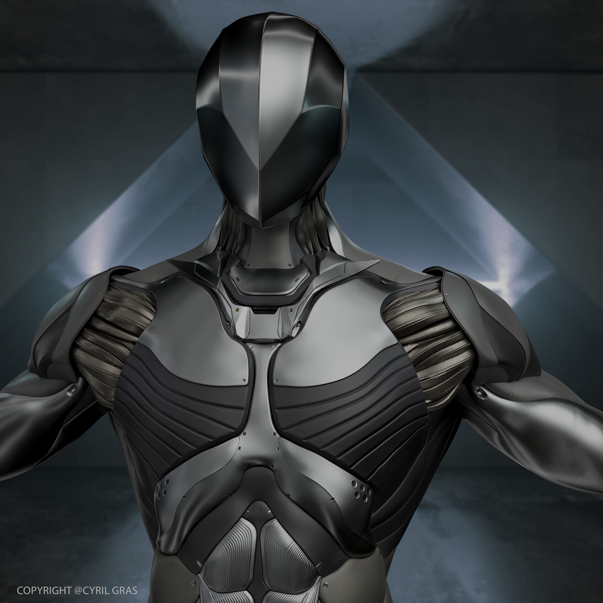 ArtStation - Cyborg concept