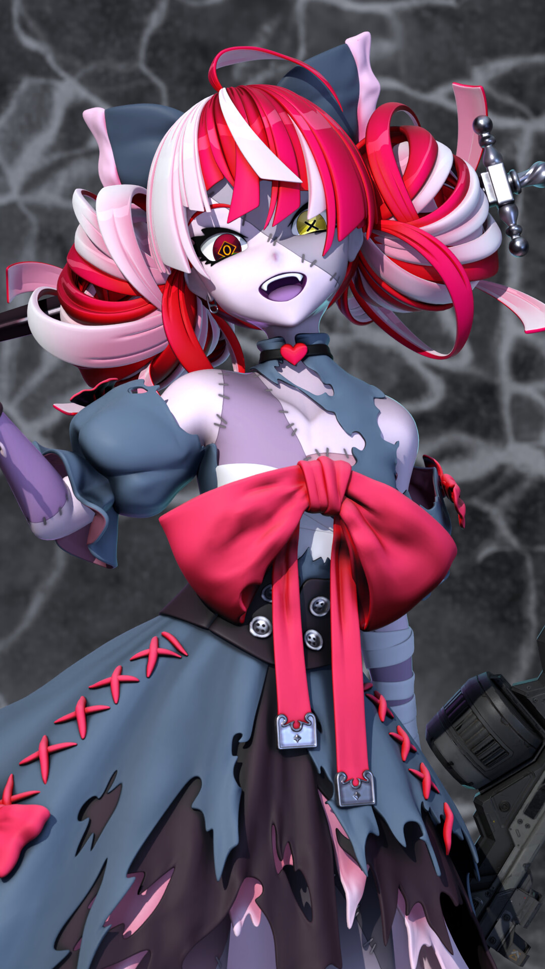 ArtStation - Kureiji Ollie "Checkmate" from HololiveID 2nd Gen