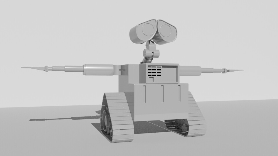 ArtStation - WALL -E 3D MODEL