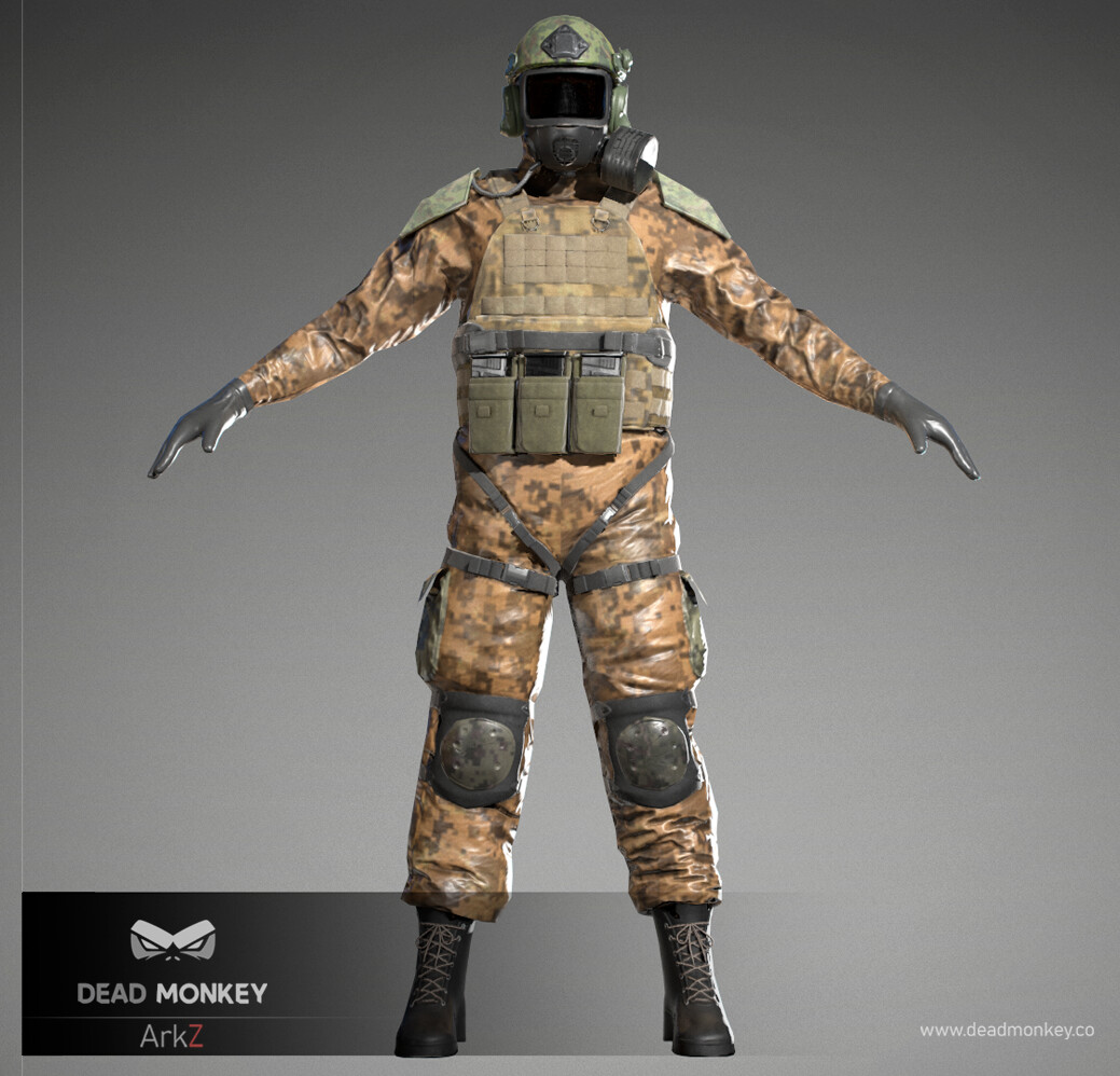 ArtStation - Hazmat Soldier