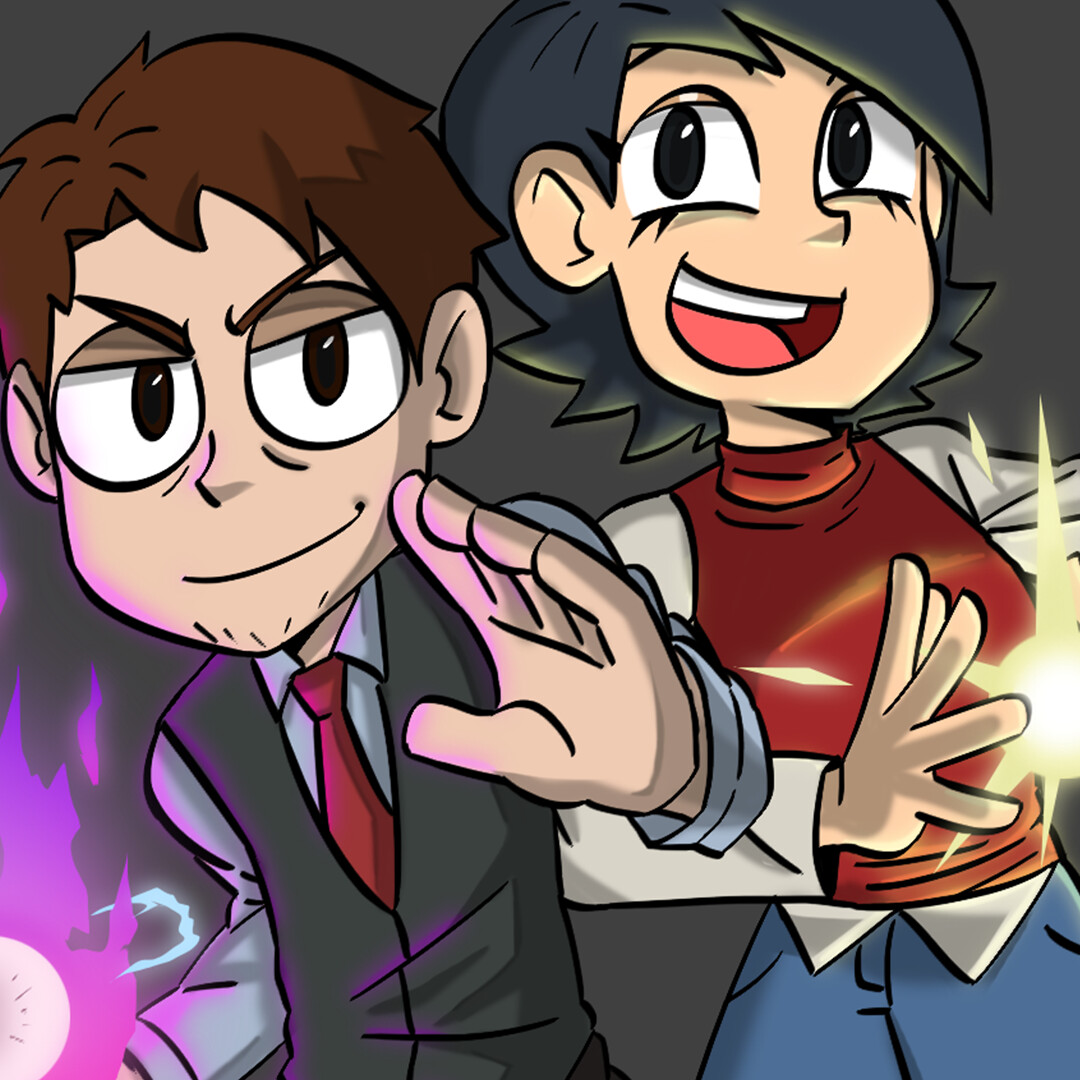 ArtStation - My OC - The Sorcerer's Deception