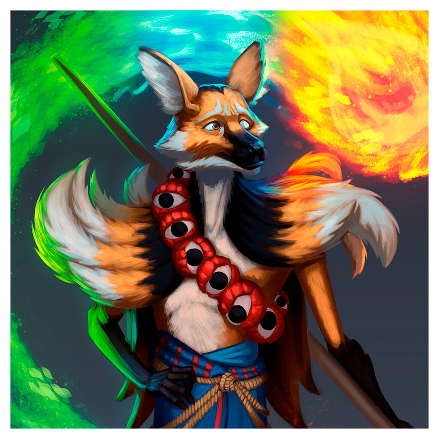 ArtStation - [Personal project] Guaraná, O Lobo-Guará