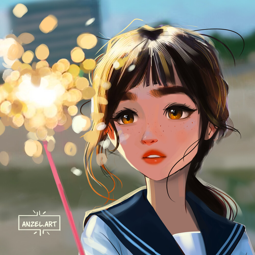 ArtStation - Fireworks