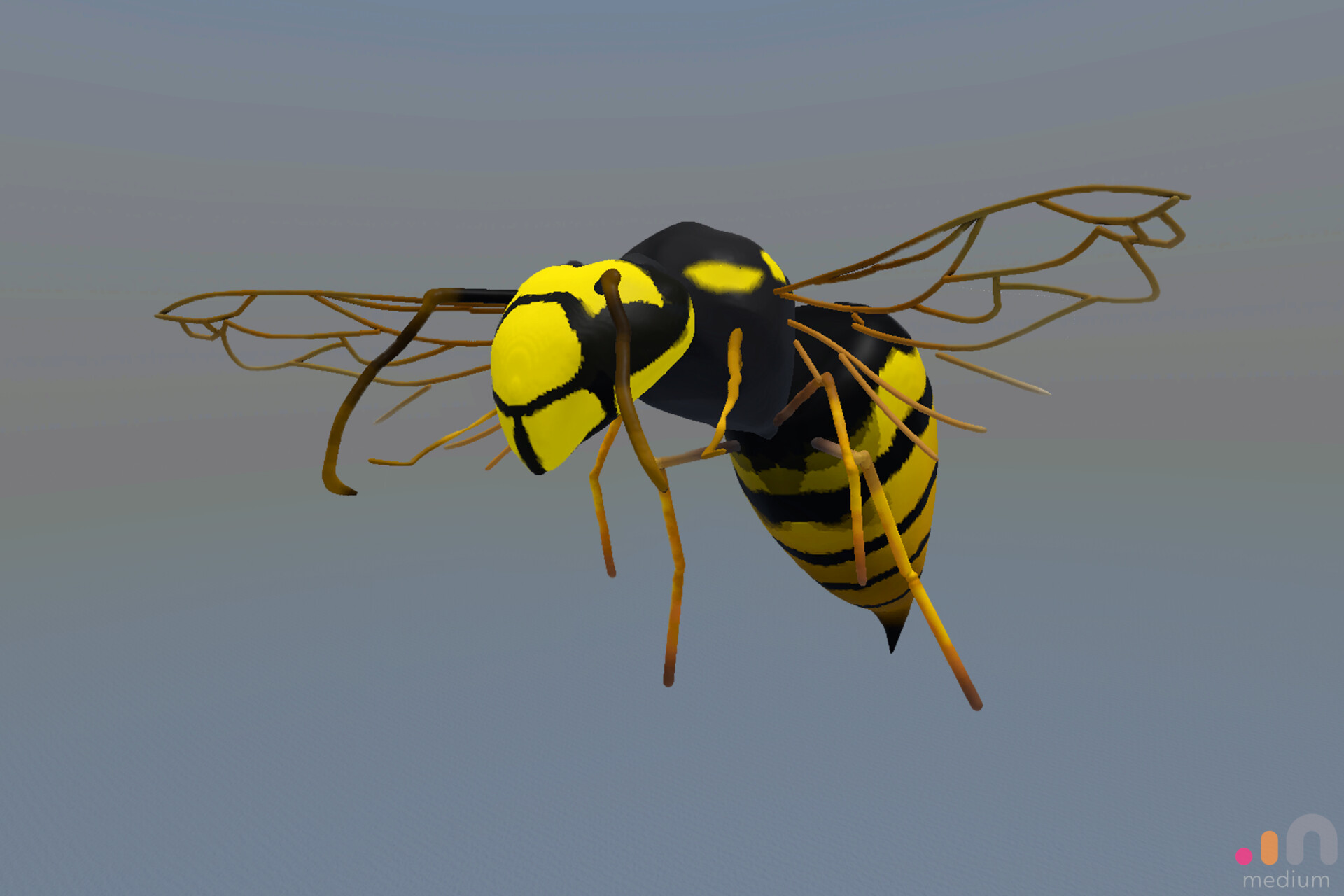 ArtStation - Wasp made in VR