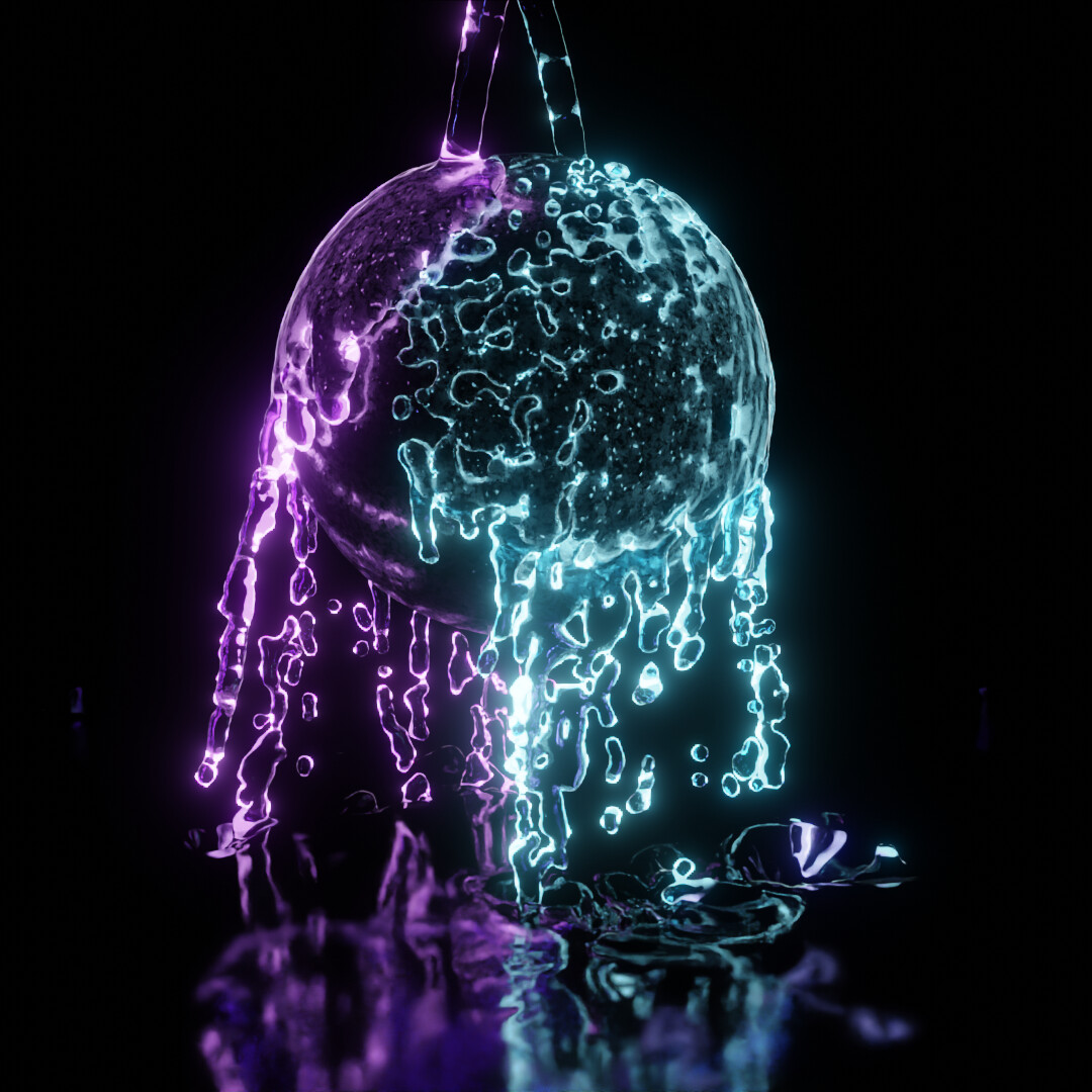 ArtStation - Fluid Sims with Color Mixing