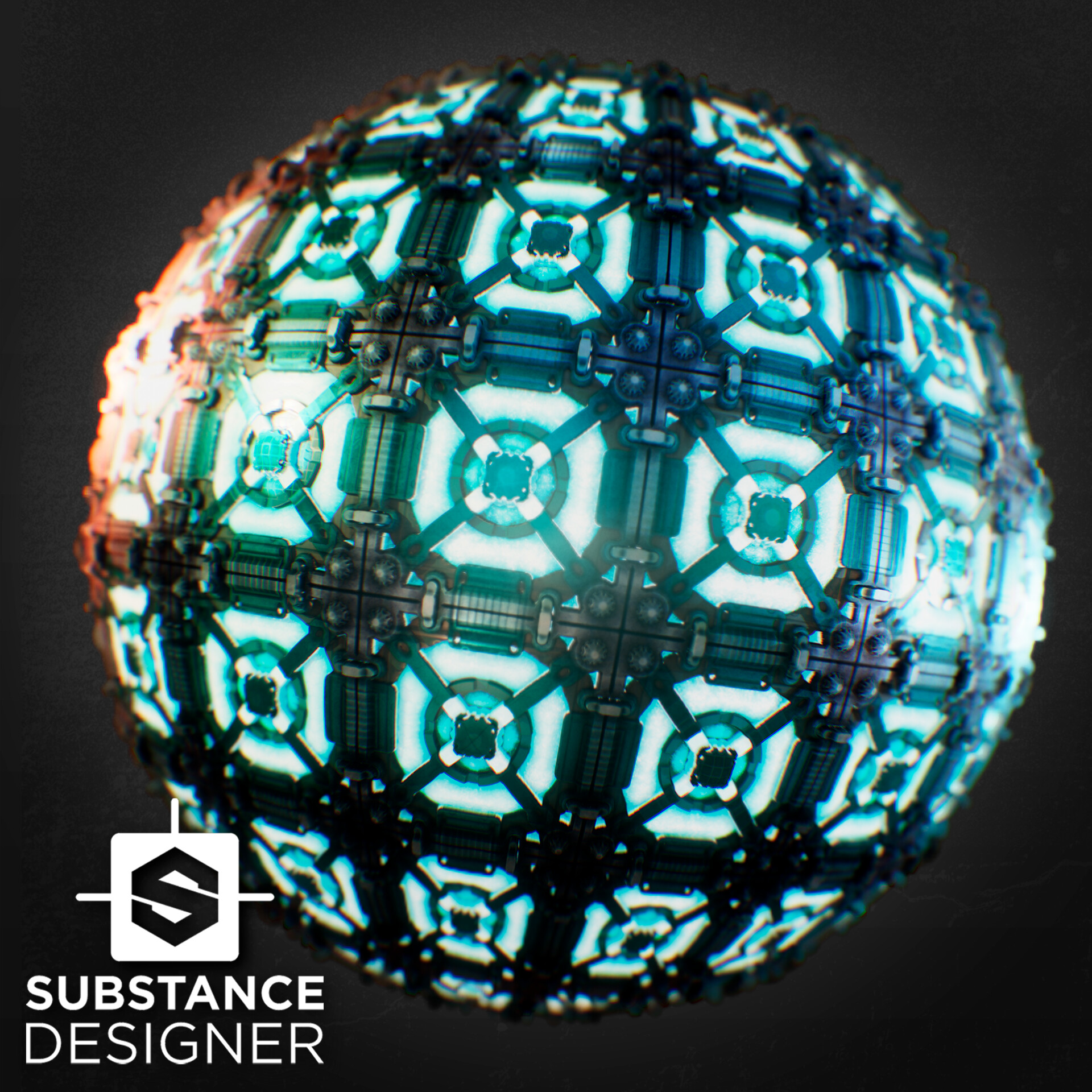 ArtStation - Futuristic Metalic Tiles