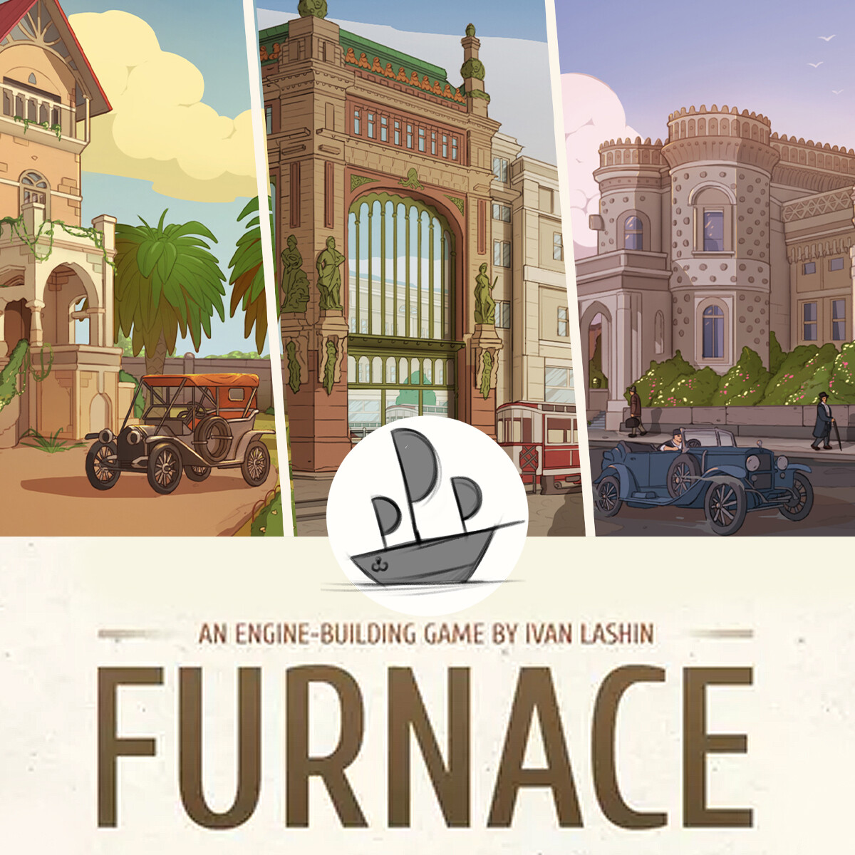 ArtStation - Furnace | Board Game