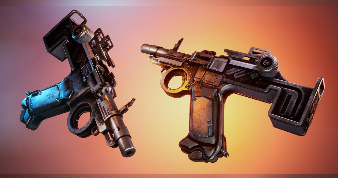 ArtStation - Jonathan Parrish - Realtime modular weapons