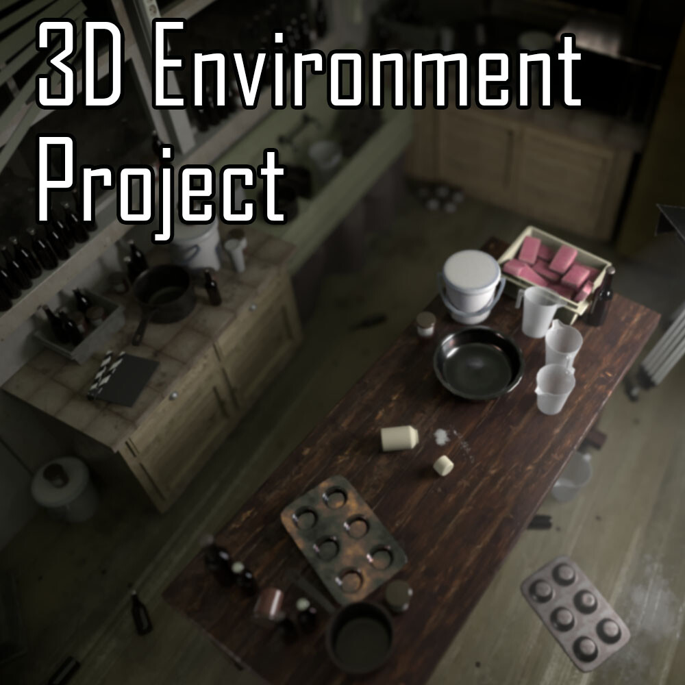 ArtStation - Fight Club 3D environment project