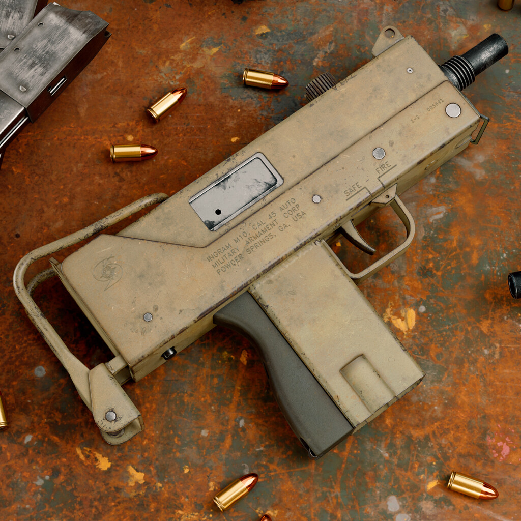 ArtStation - Ingram Mac-10