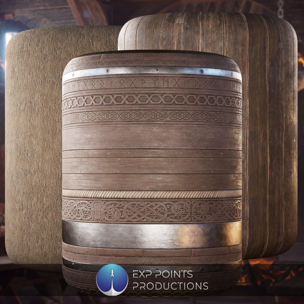 ArtStation - The Longhouse - Experience Points Productions | Materials