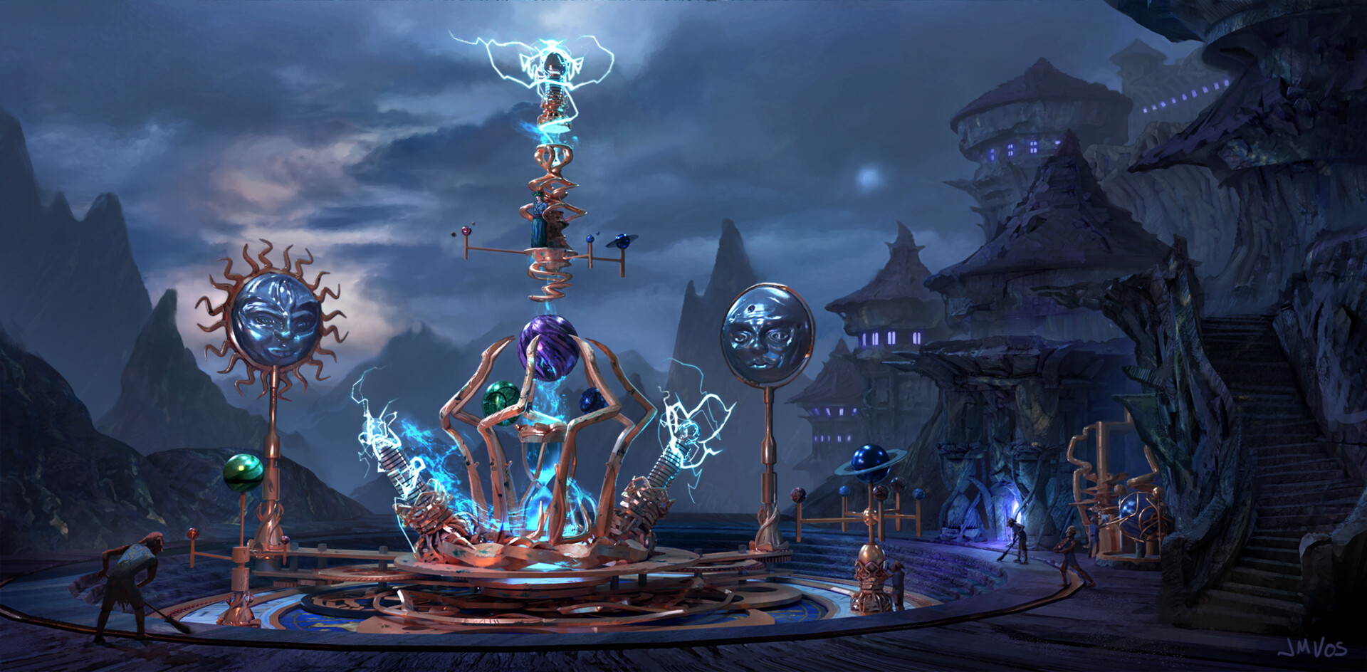 ArtStation - Fanart: Endelyn Moongrave's Orrery