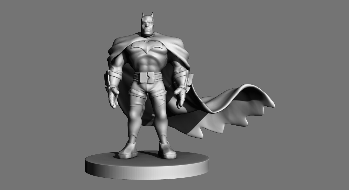 ArtStation - Batman- Stylized Zbrush