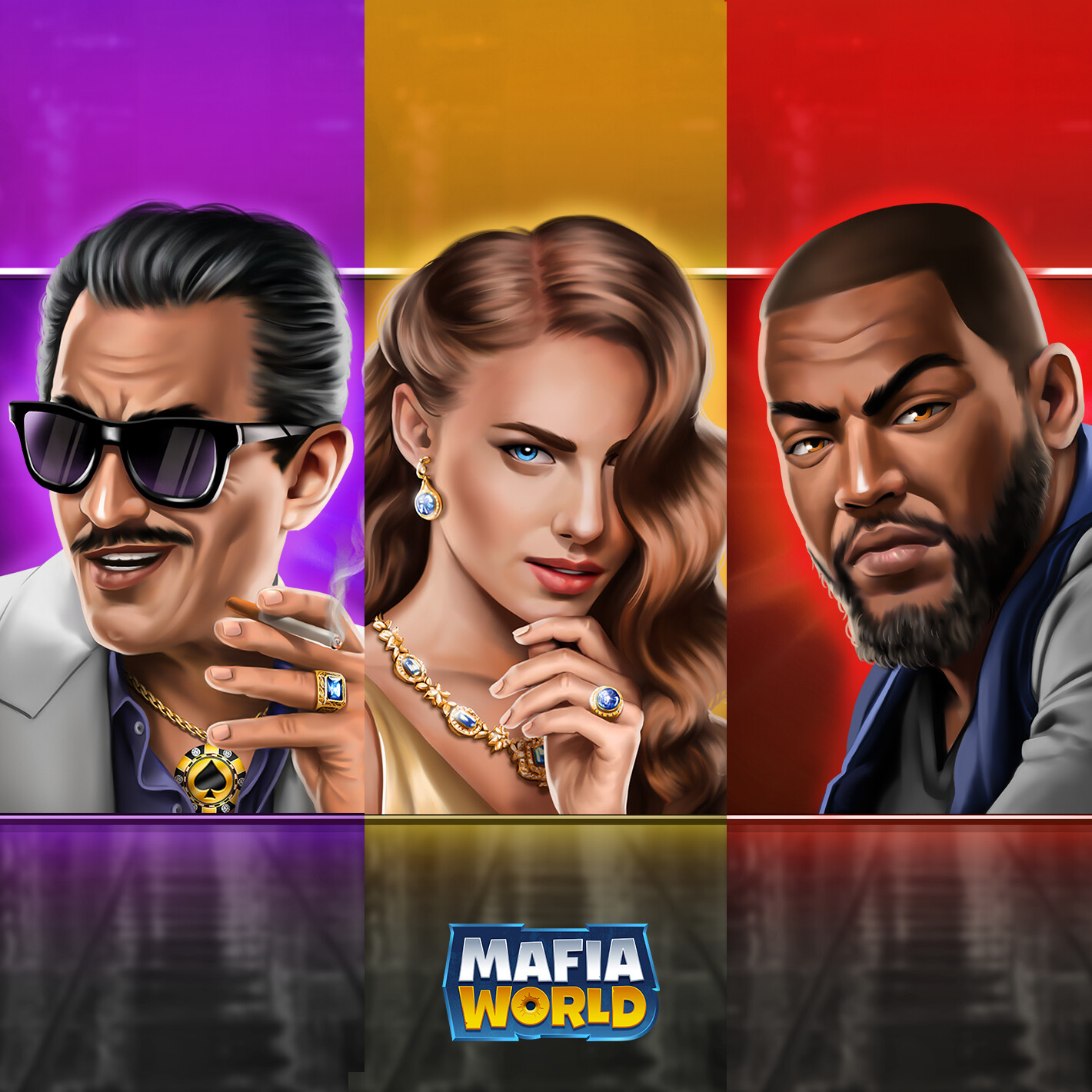 ArtStation - Mafia World game characters
