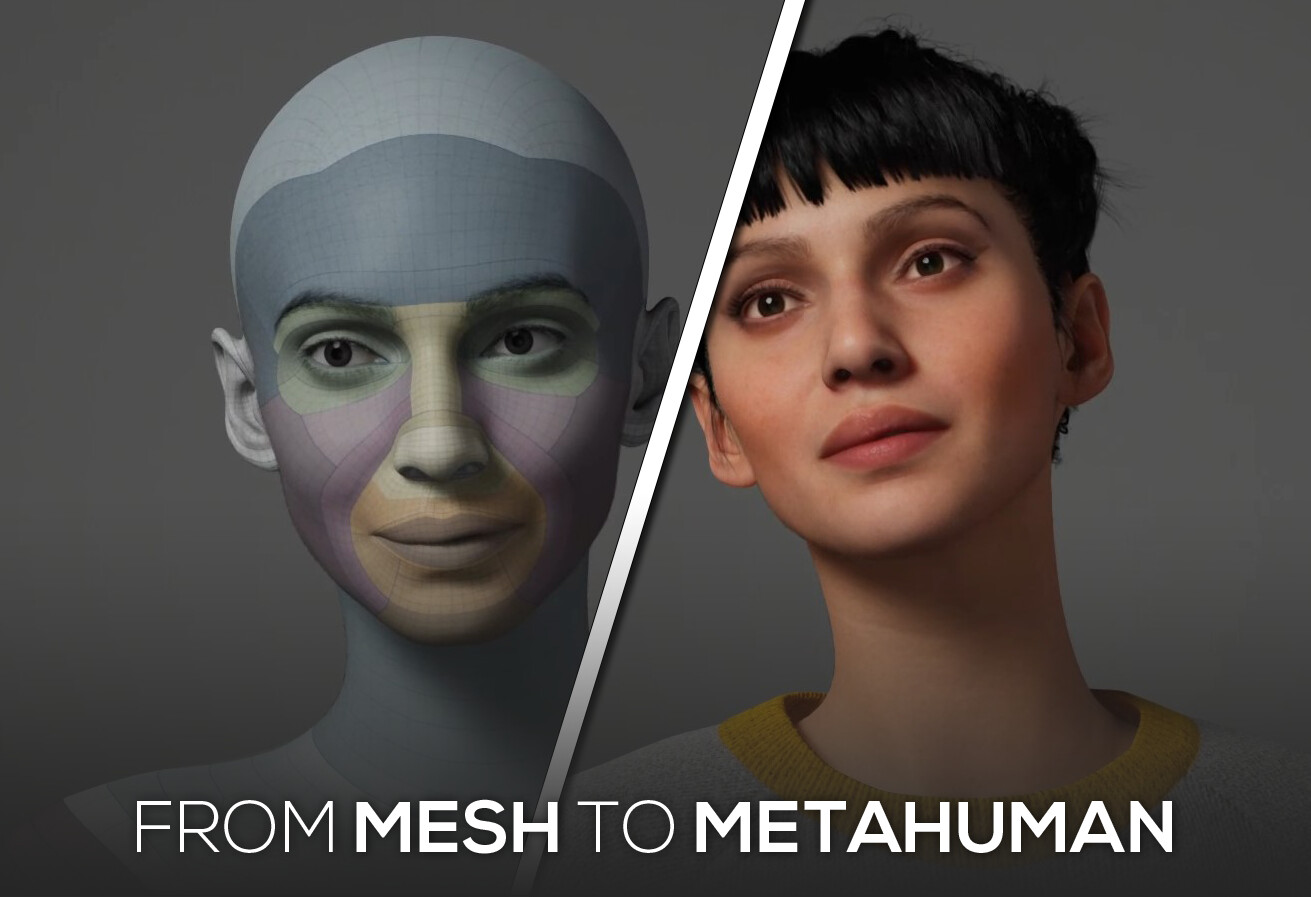 ArtStation - MESH To METAHUMAN