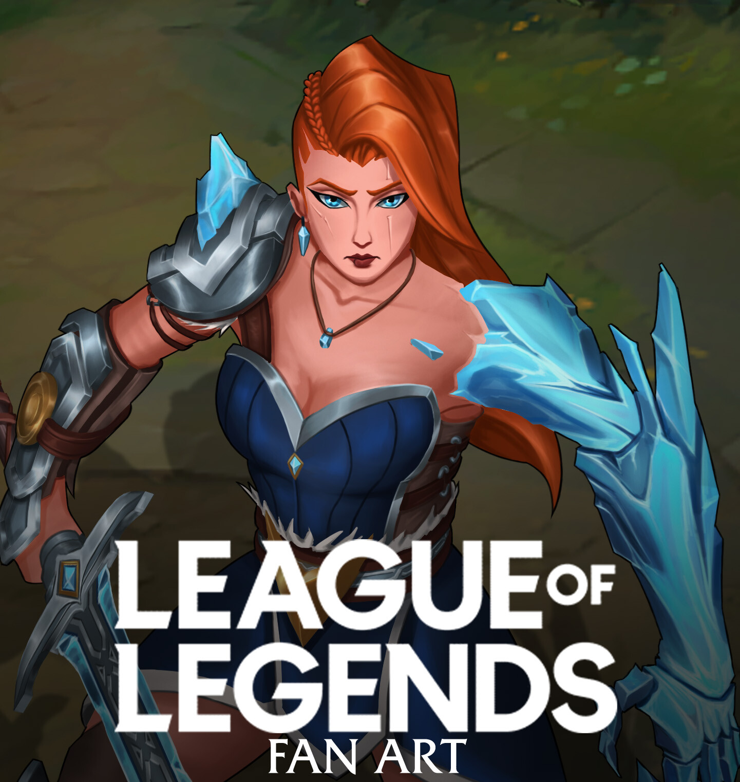 ArtStation - Svea The Frostarm - LOL Fan made character