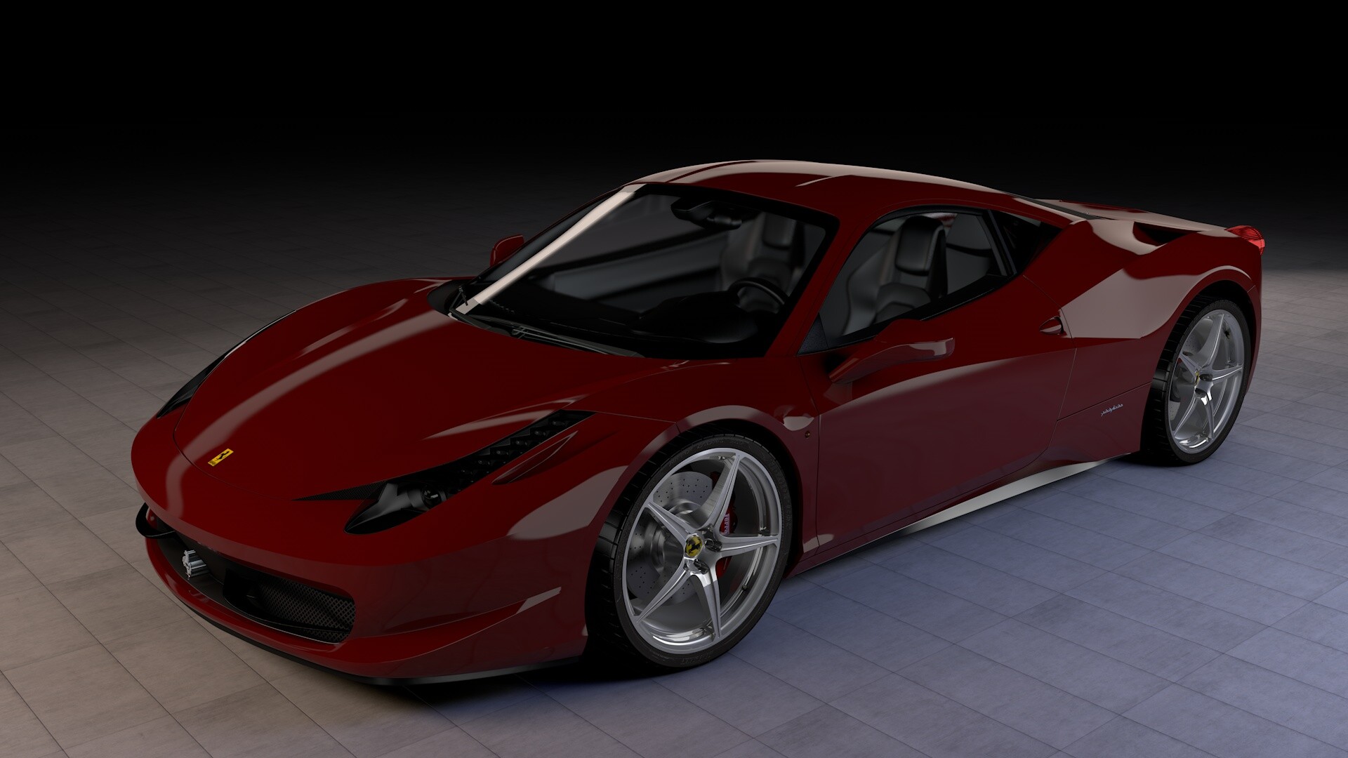 ArtStation - Ferrari 458 Italia - C4D