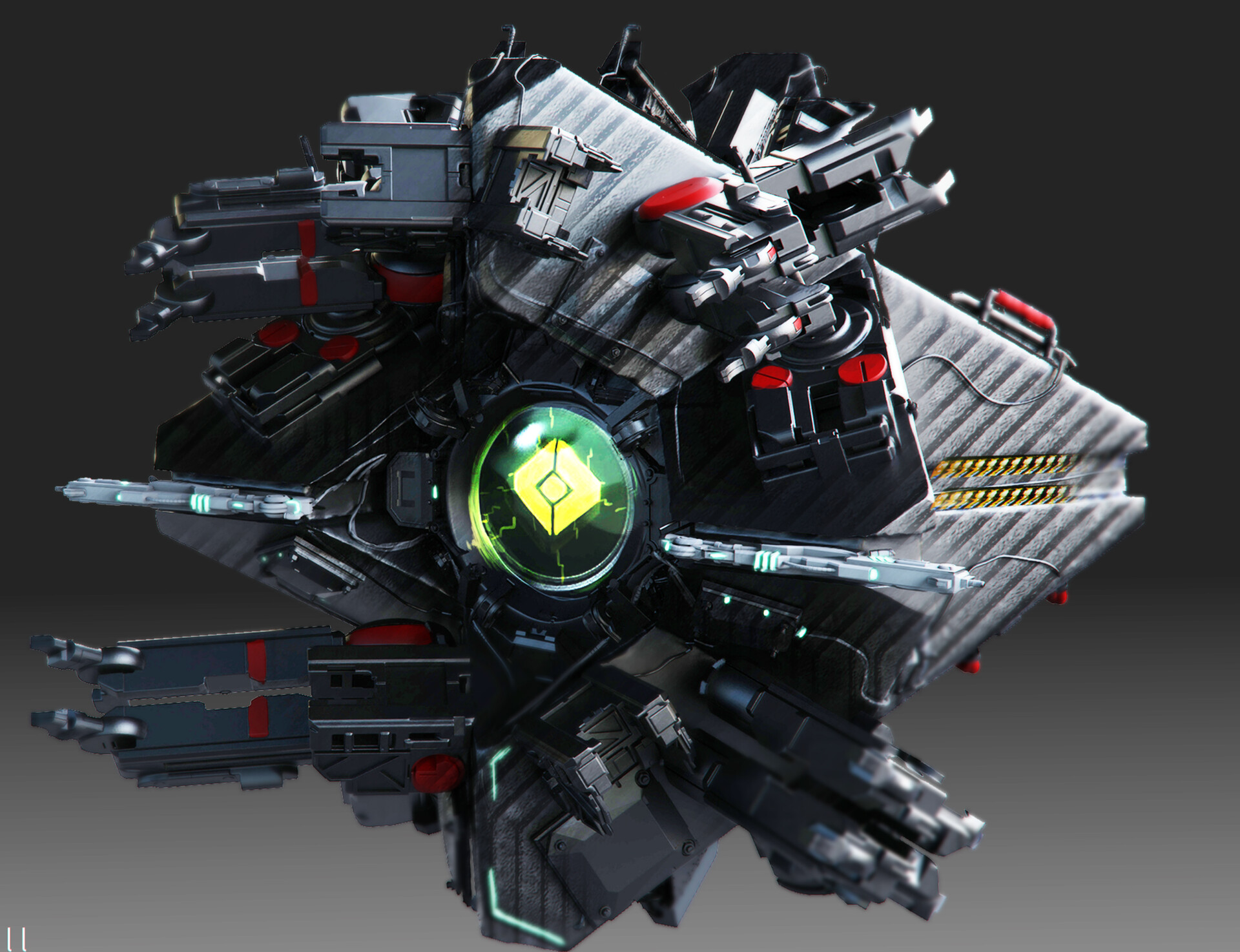 ArtStation - Temporal Loop Ghost Shell (fanart)