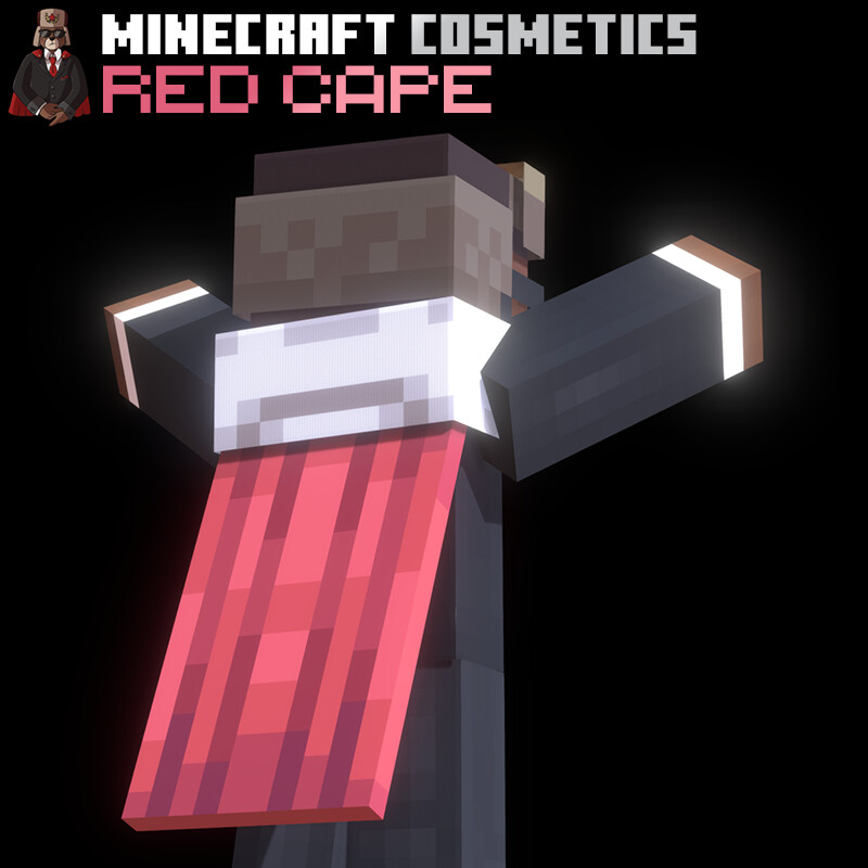 ArtStation - Minecraft Red Cape