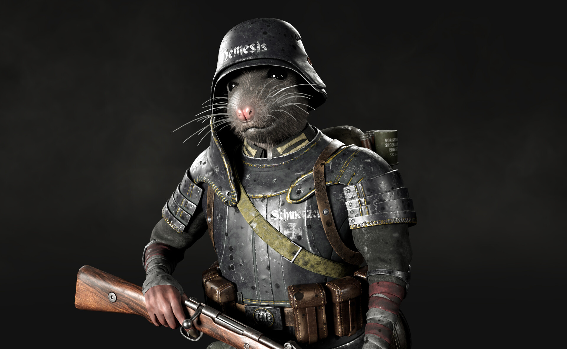 ArtStation - Ratten Reich character