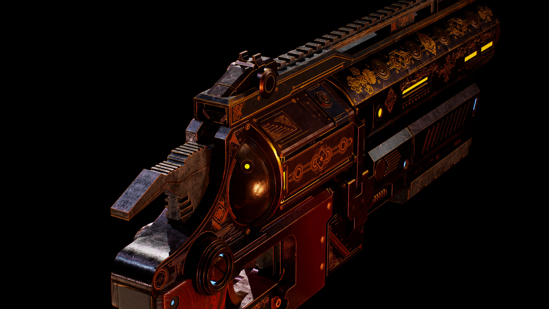 ArtStation - Science Fiction Revolver