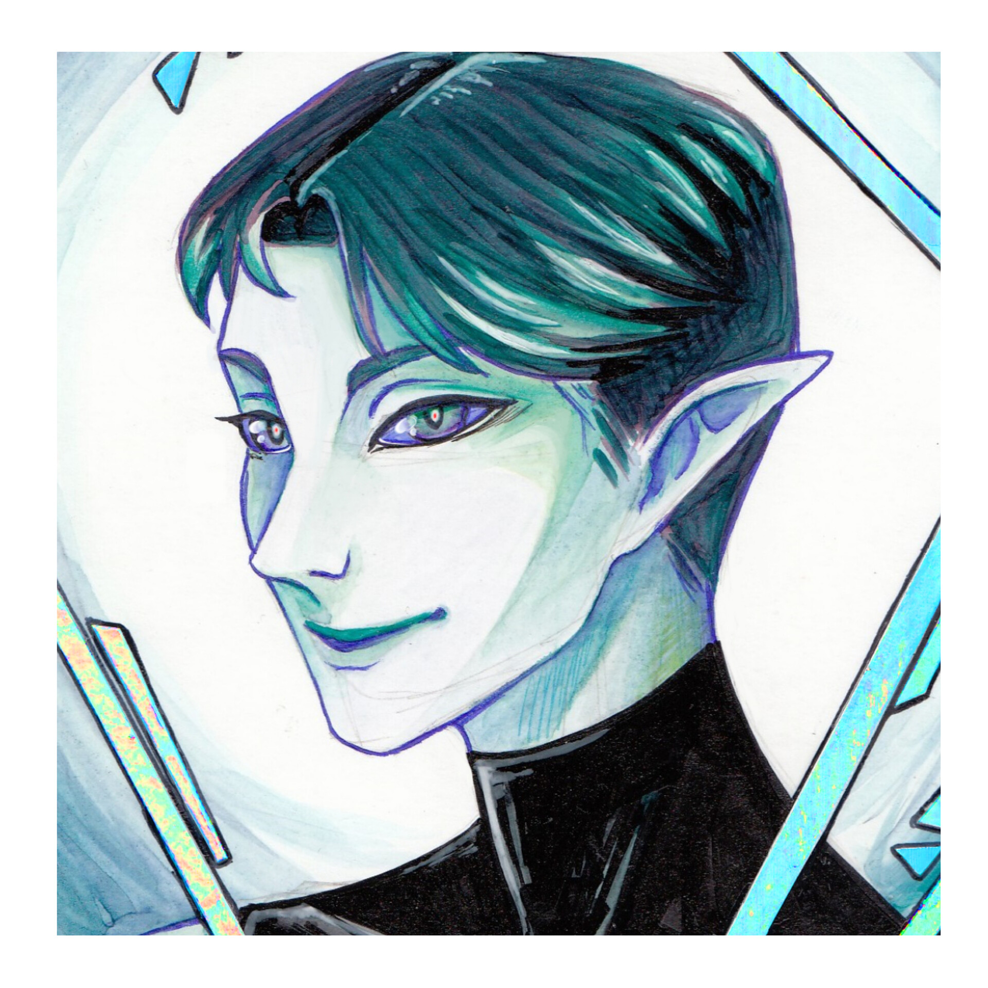 ArtStation - A.T.L.A.S. OC Challenge - Genderbend