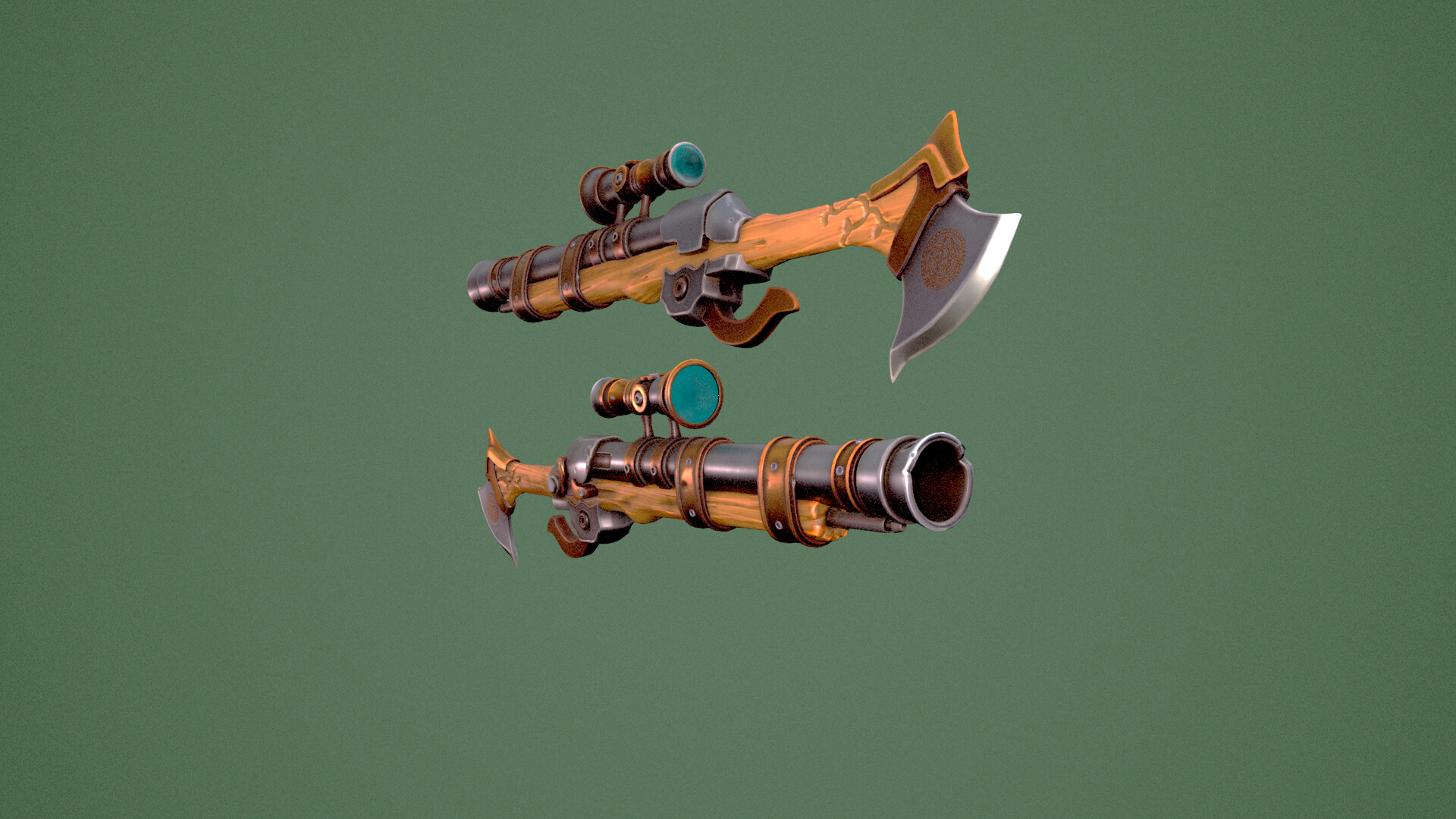 ArtStation - Stylized Musket