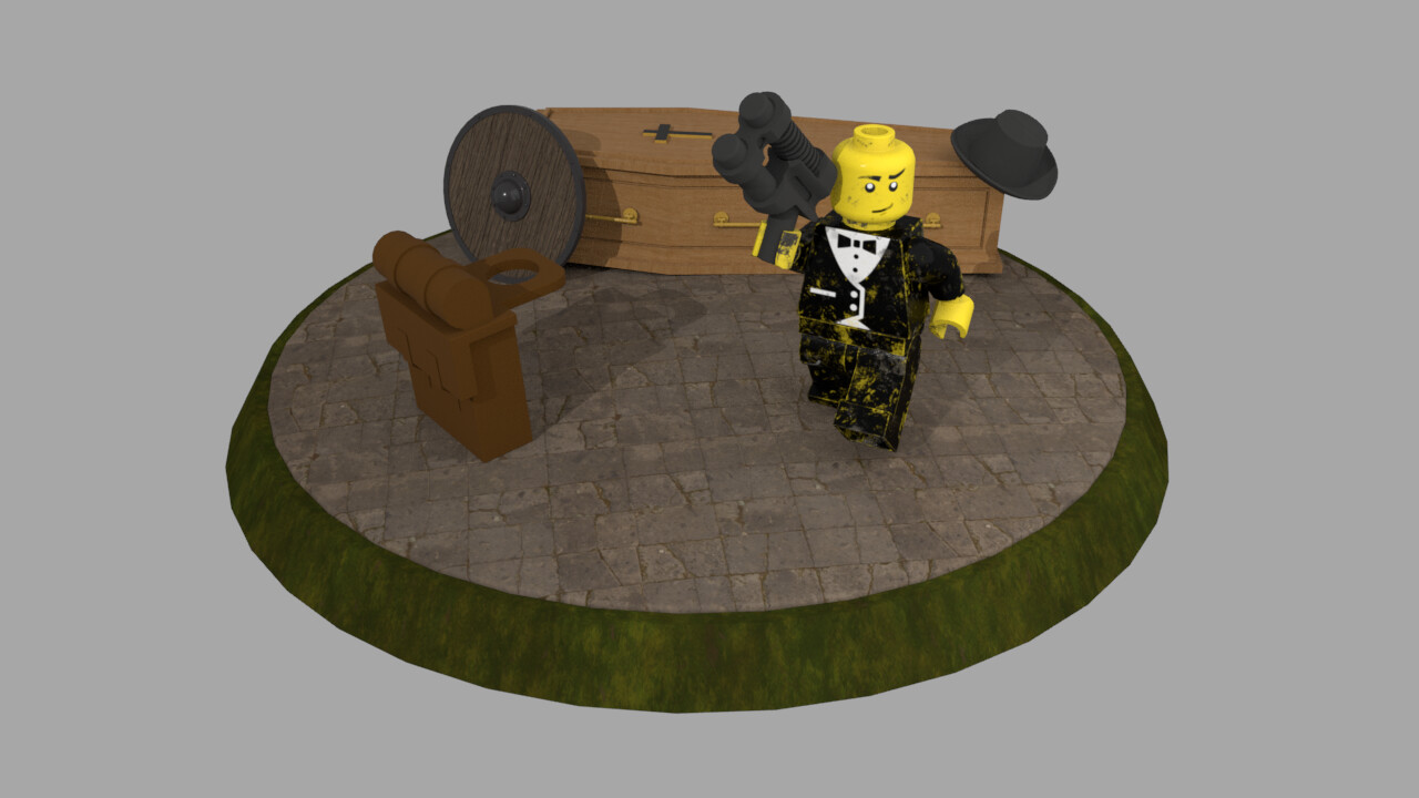 ArtStation - Simple Lego Props