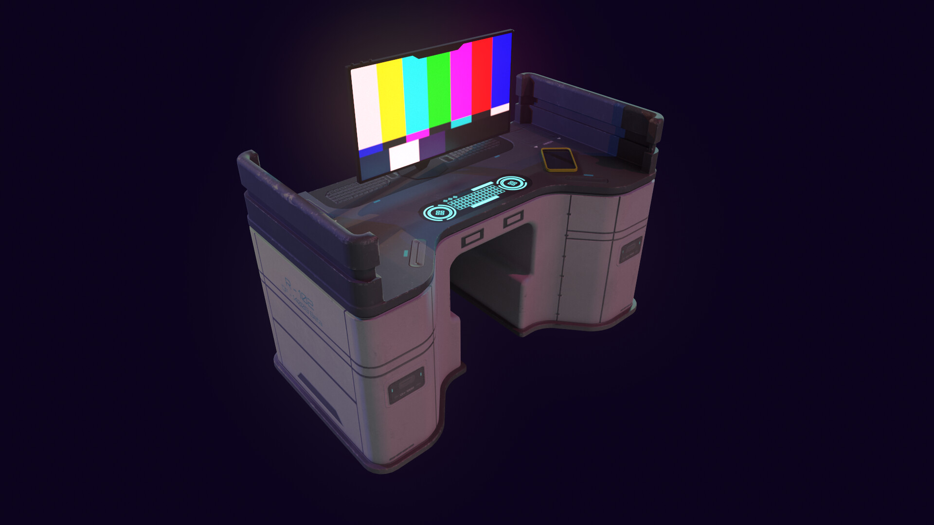 ArtStation - Mastered Flipped Normals - Desk Assett