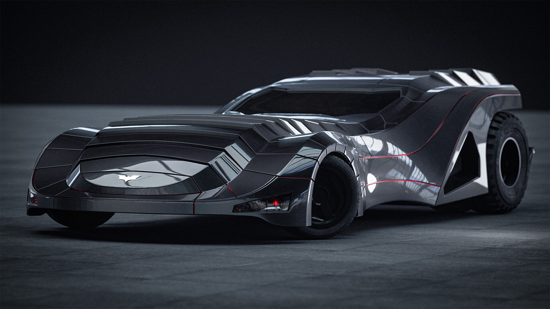 ArtStation - Concept Batmobile