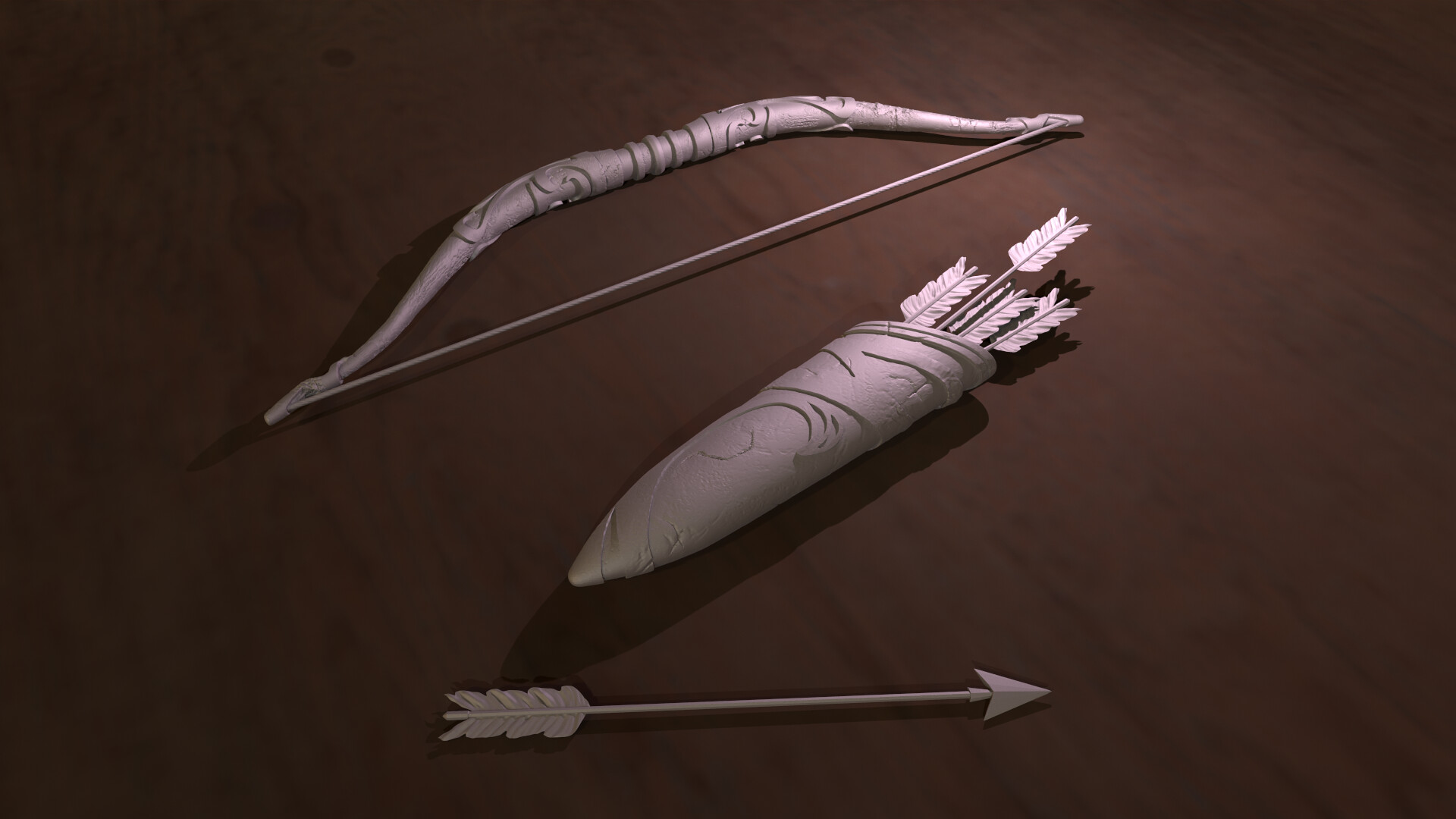 ArtStation - Bow & Arrow case