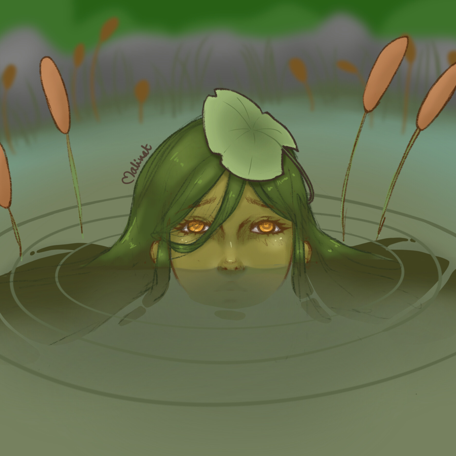 ArtStation - Swampy redraw