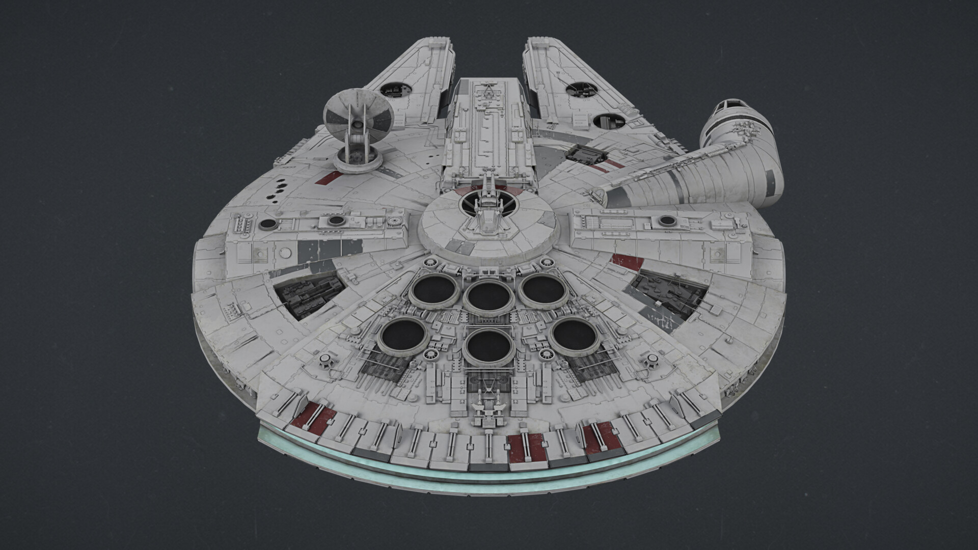 ArtStation - Millennium Falcon