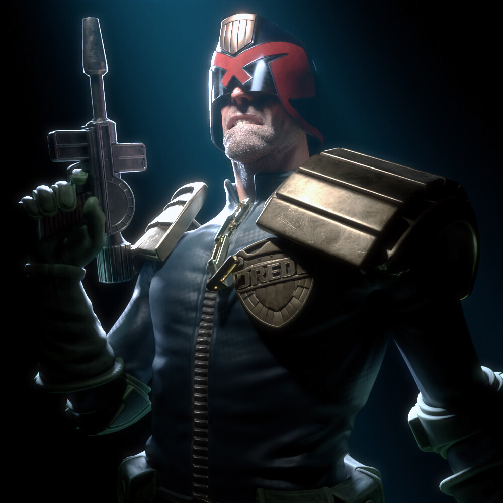 ArtStation - Judge Dredd