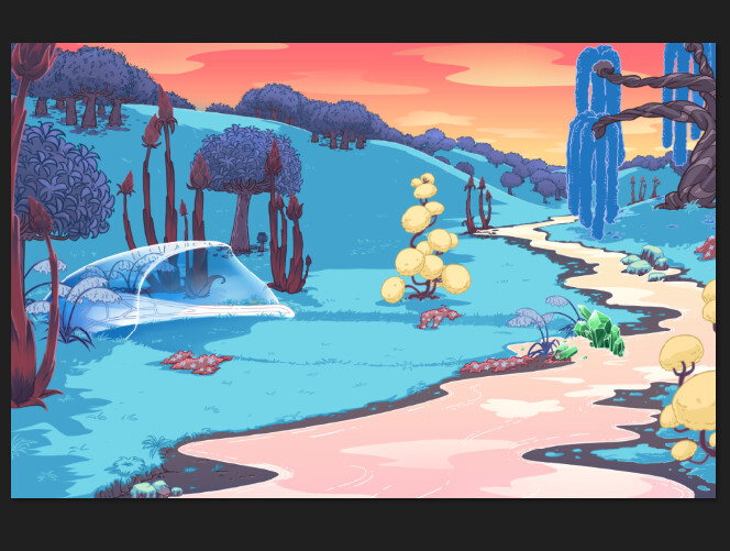 ArtStation - Scoop Design Background Paint