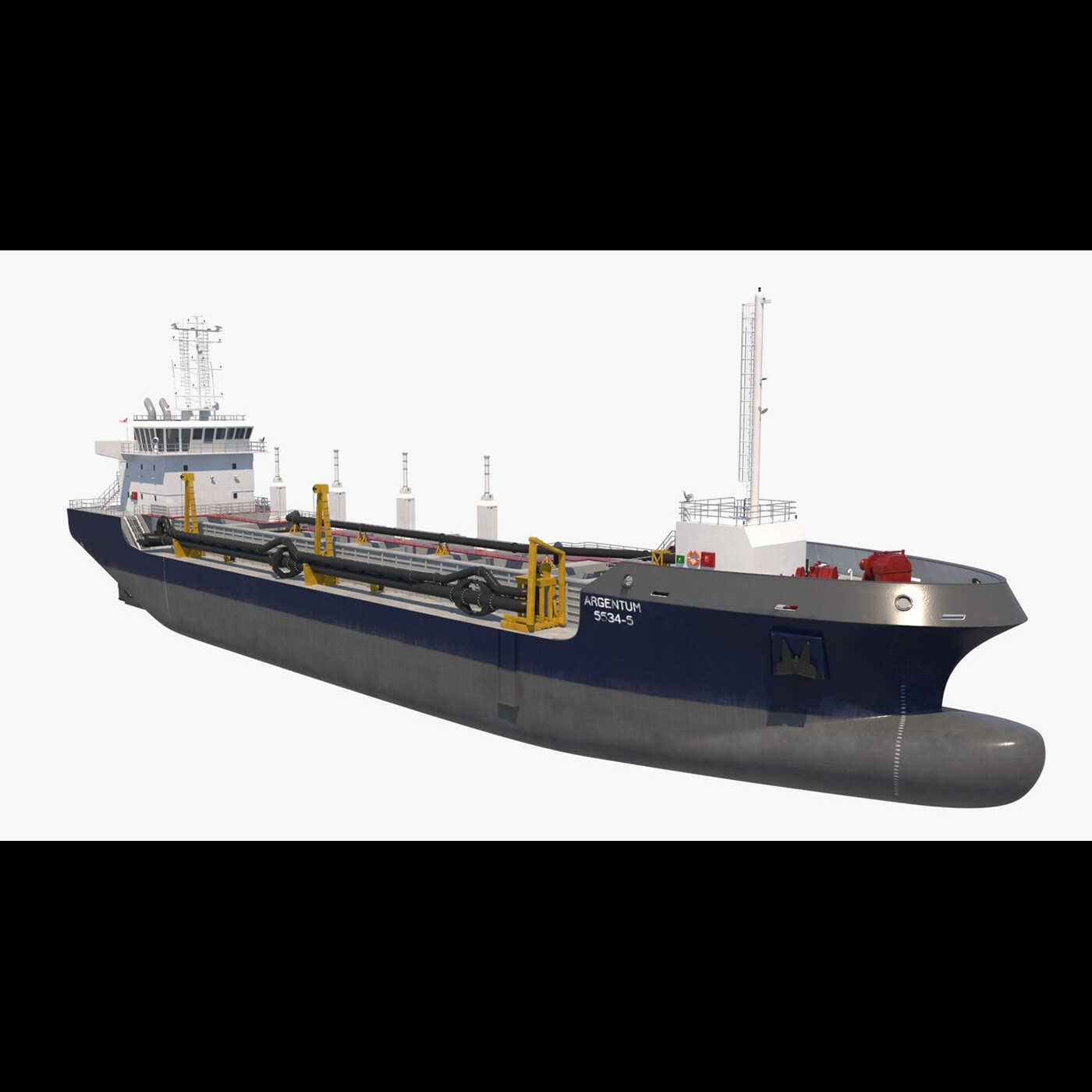 ArtStation - Dredging Vessel - Ebal Studios