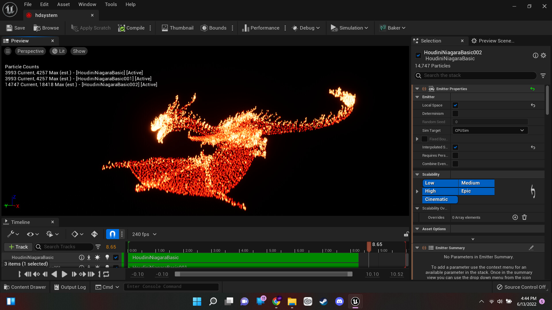 ArtStation - Houdini Point Cache Niagara System