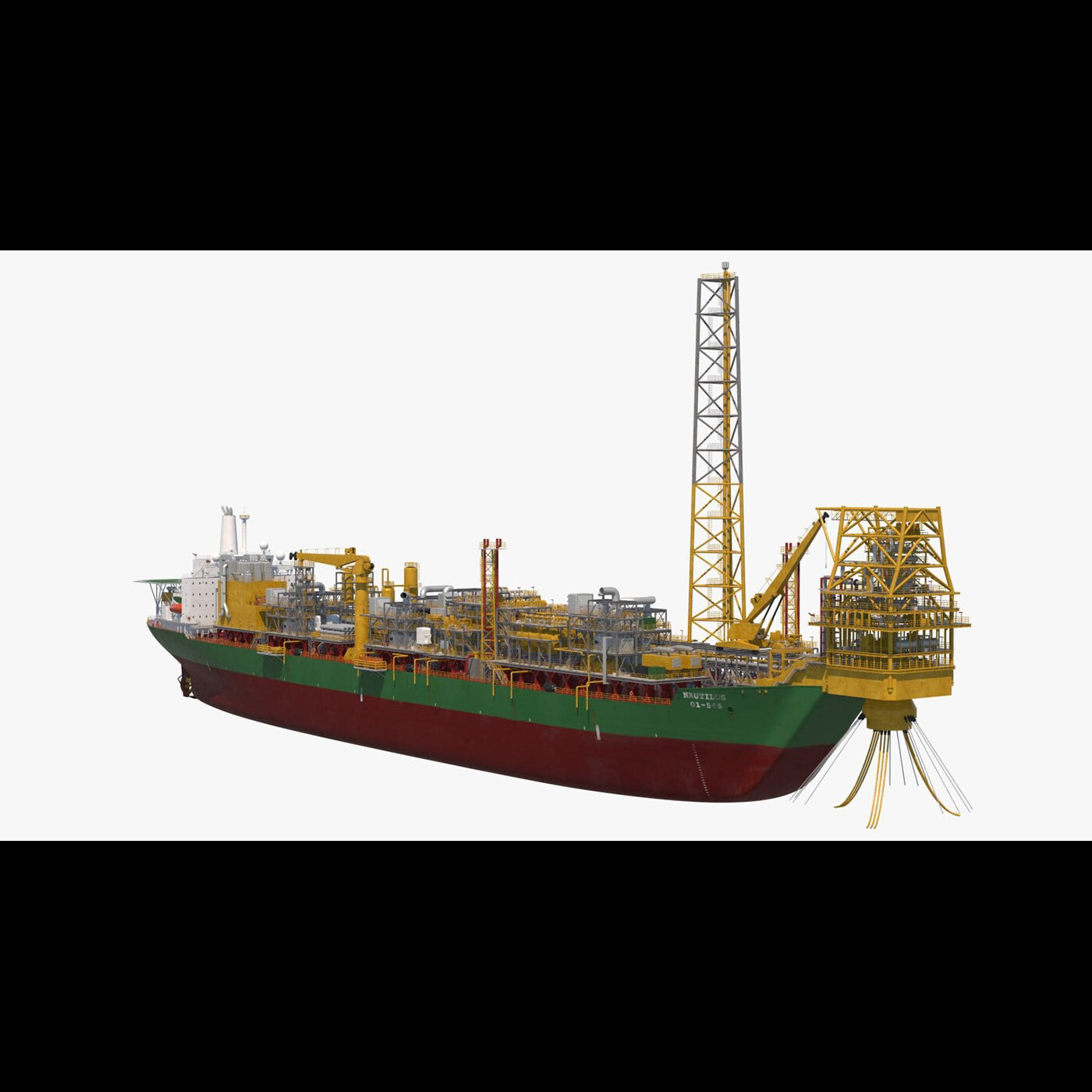 ArtStation - FPSO Vessel - Ebal Studios