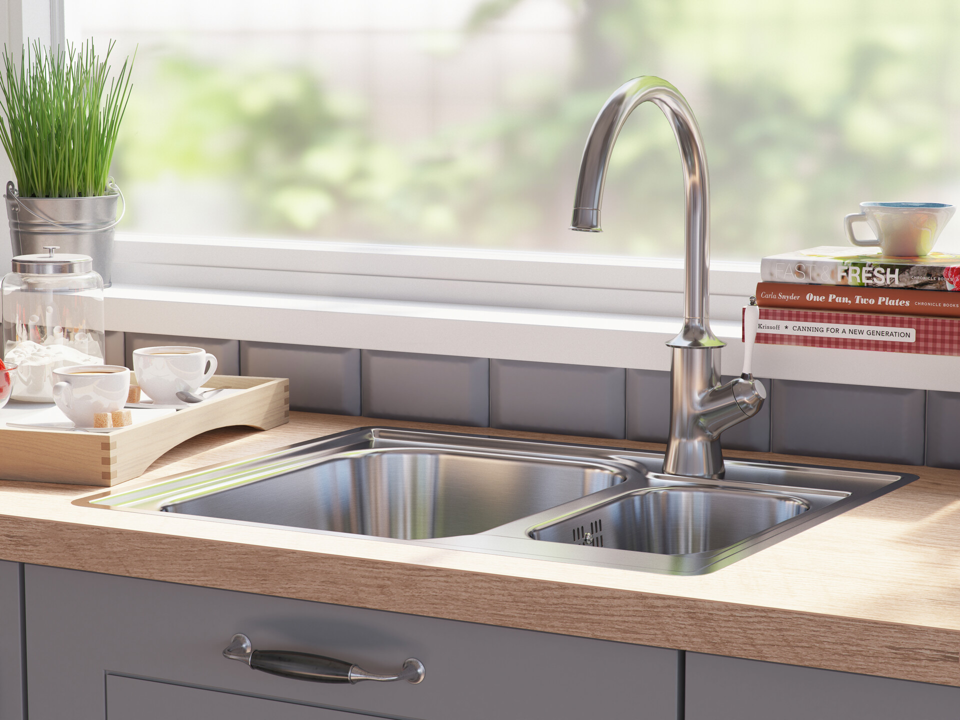 ArtStation - Bruynzeel Kitchen product visualization.