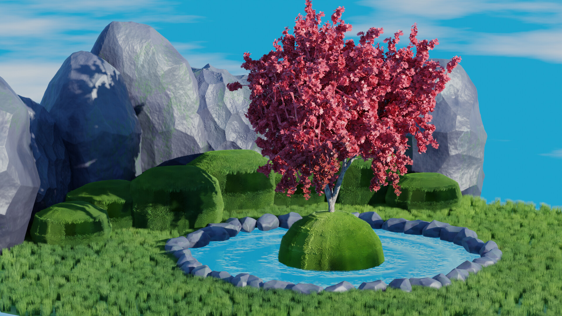 ArtStation - Maple Tree