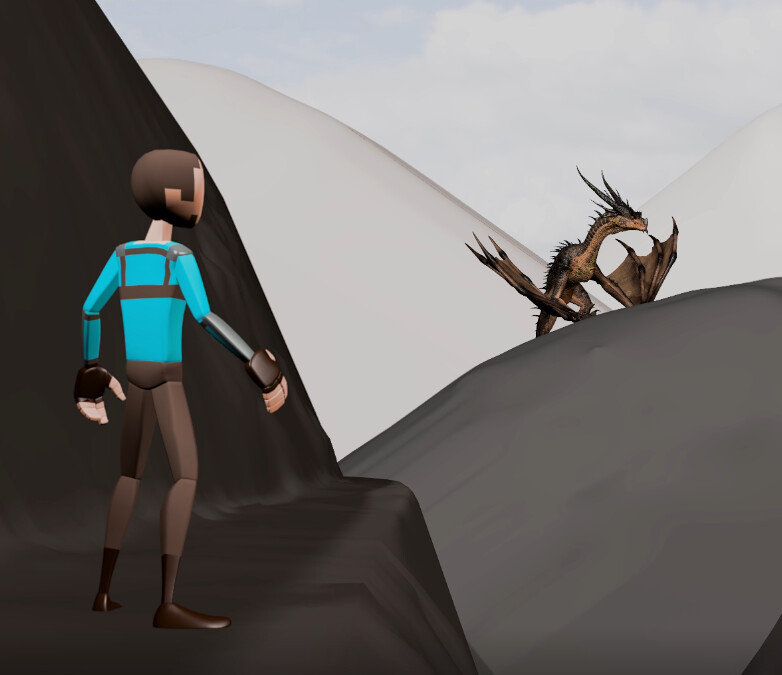 Ell Sagau - Face à face (Animation WIP)