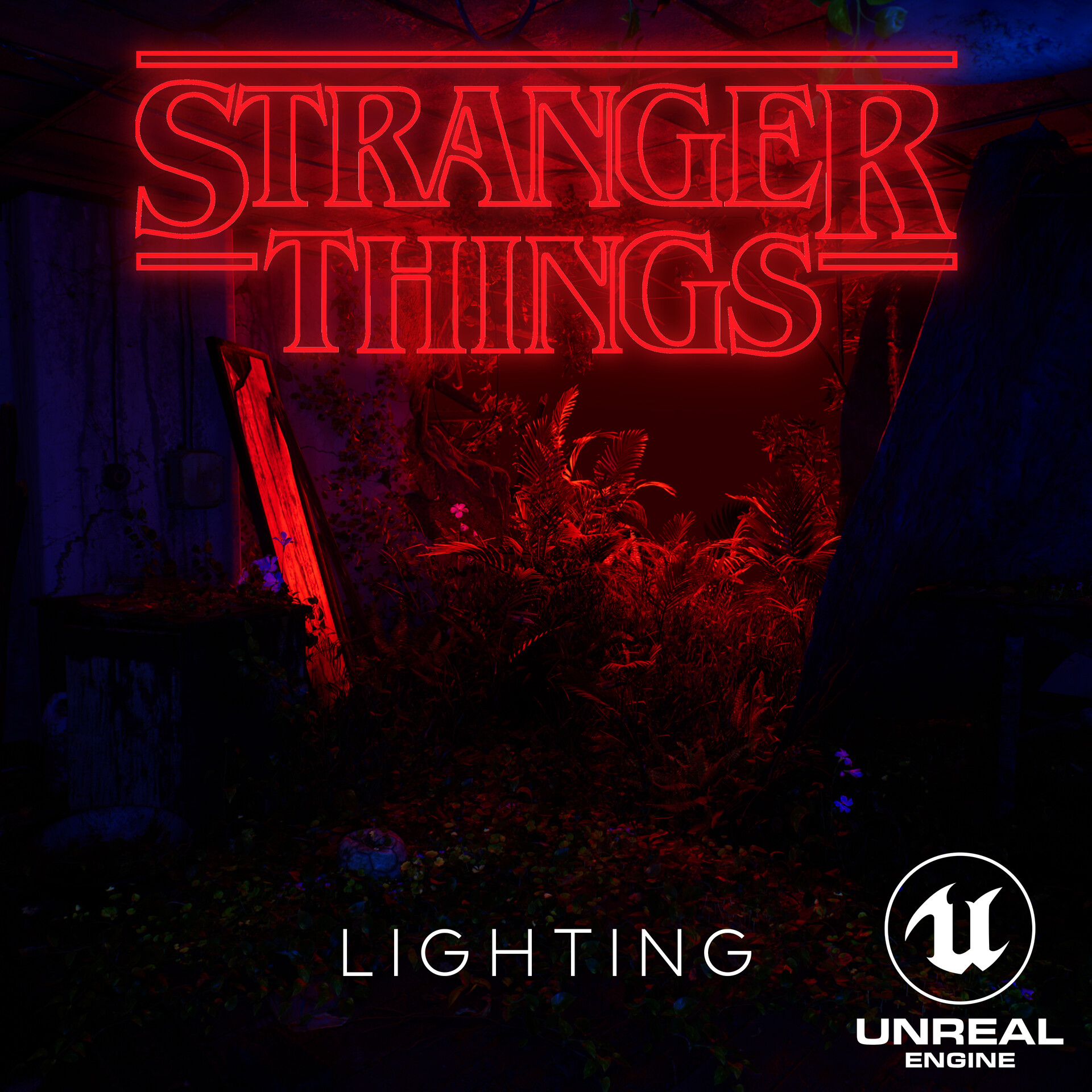 ArtStation - Stranger Things inspired Scene | Lighting (UE5)